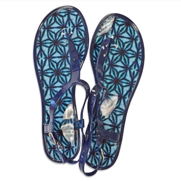 All For Color | Shoes | New Stylish Blue Sandals By All For Color ...